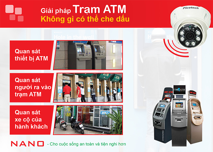 ATM - Camera - Camera quan sát - Camera IP - Báo trộm - Báo cháy I Công ...