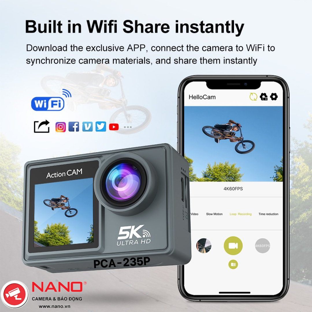 Camera hành trình Picotech, góc rộng 170° PCA-235P - Camera - Camera ...